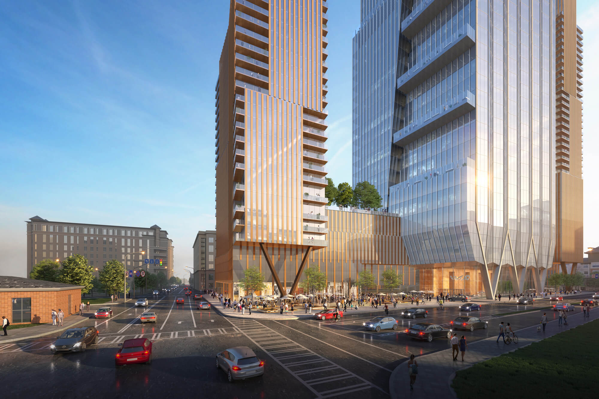 Queensbridge Collective Luxury Mixed-Use Development in Charlotte