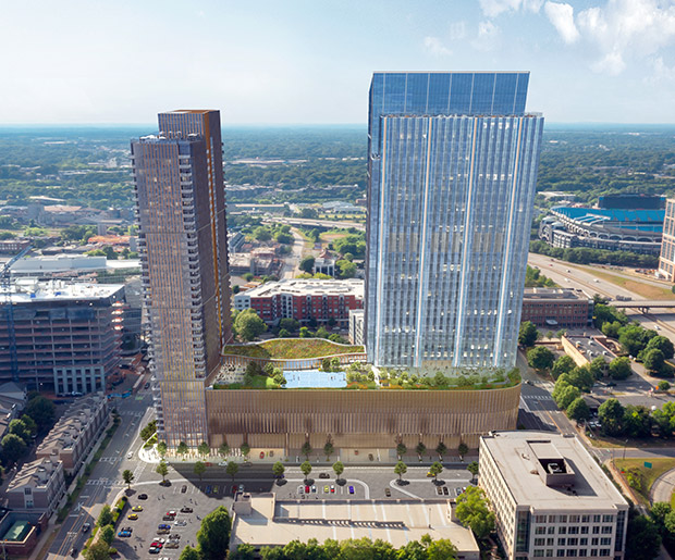 Queensbridge Collective Luxury Mixed-Use Development in Charlotte