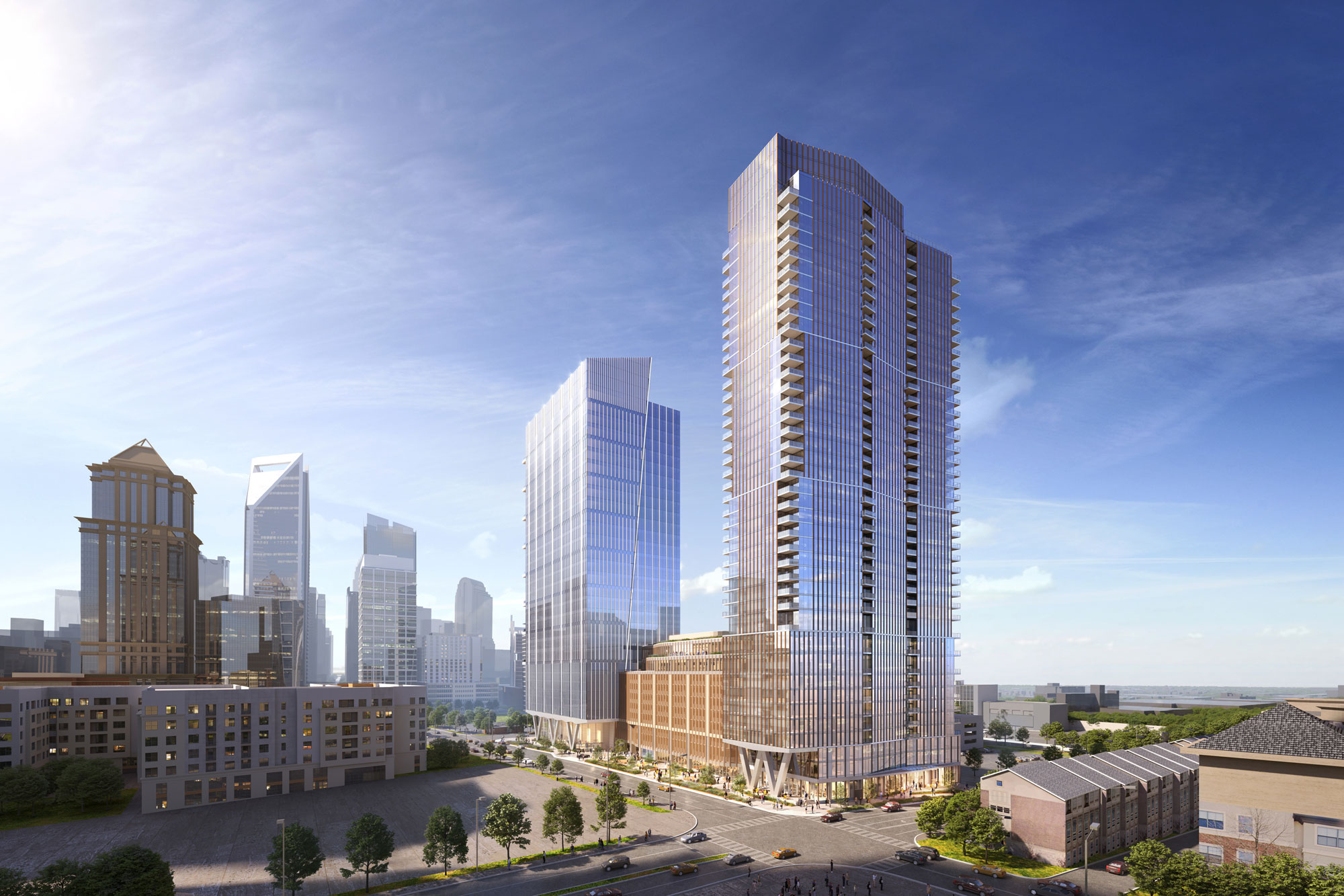 Queensbridge Collective Luxury Mixed-Use Development in Charlotte
